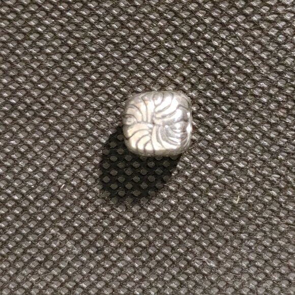 Pandora | Jewelry | Pandora Square Swirls Charm | Poshmark